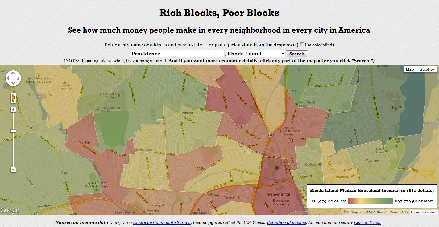 Rich Blocks, Poor Blocks – GEOGRAPHY EDUCATION