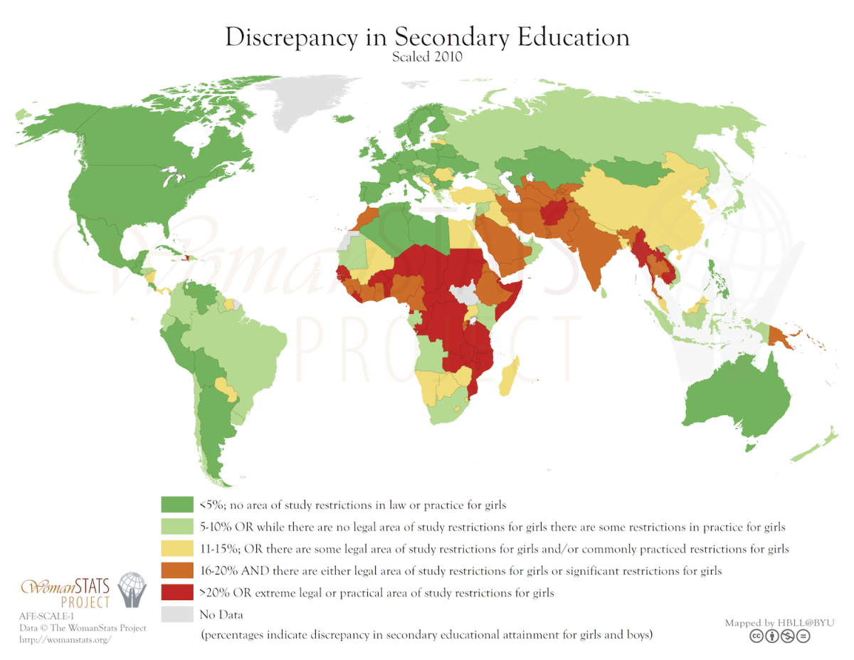 WomanStats Maps – GEOGRAPHY EDUCATION