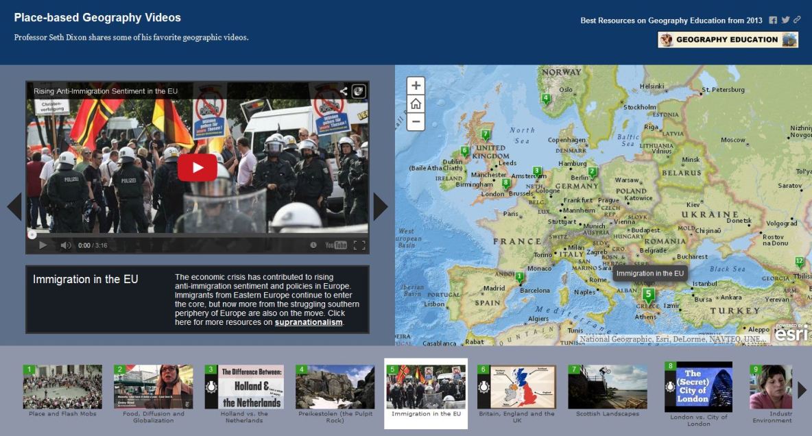 Place-based Geography Videos – GEOGRAPHY EDUCATION