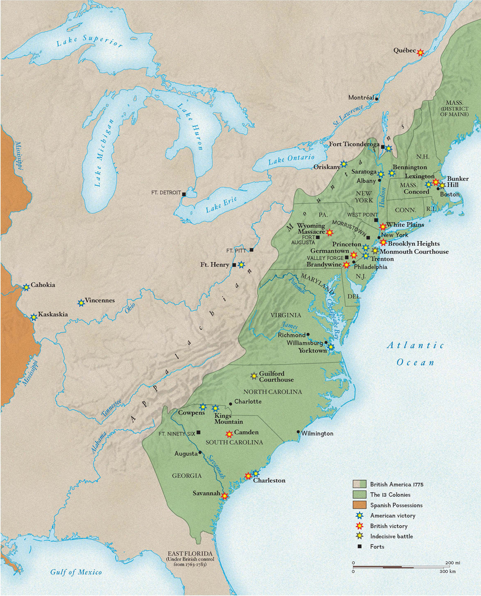 Revolutionary War Battles – GEOGRAPHY EDUCATION