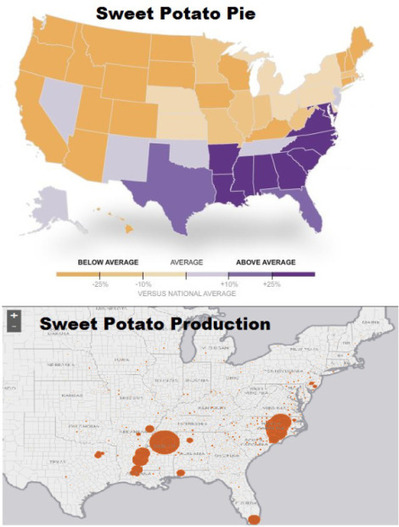Geography of Thanksgiving – GEOGRAPHY EDUCATION