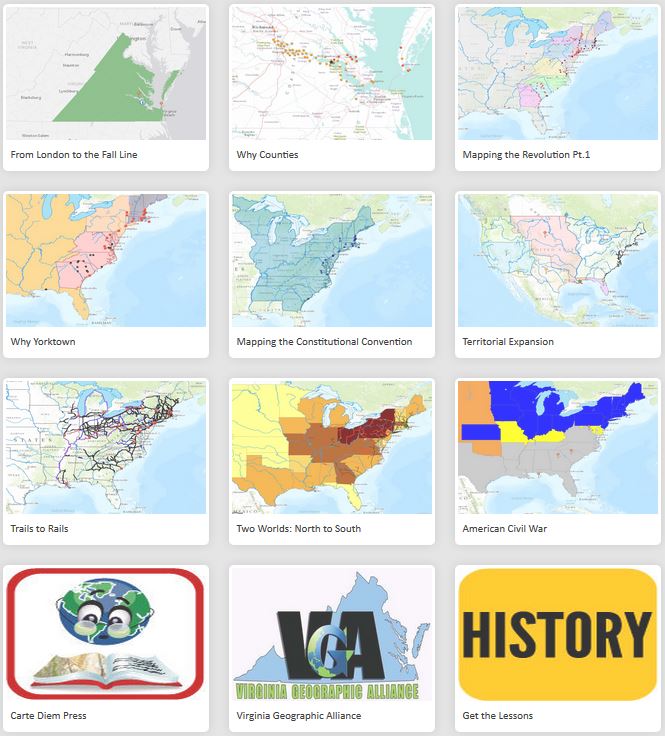Mapping US History with GIS – GEOGRAPHY EDUCATION