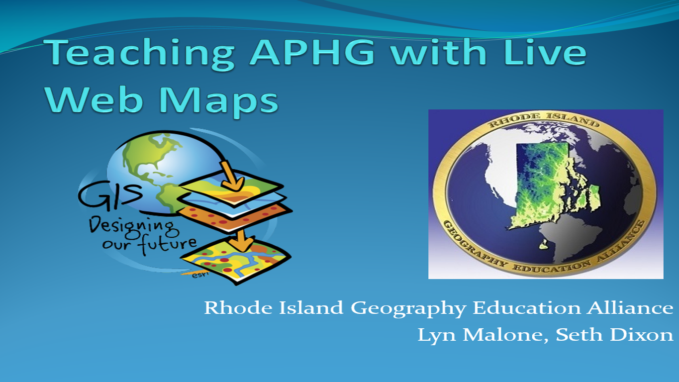 Teaching APHG with Live Web Maps – GEOGRAPHY EDUCATION