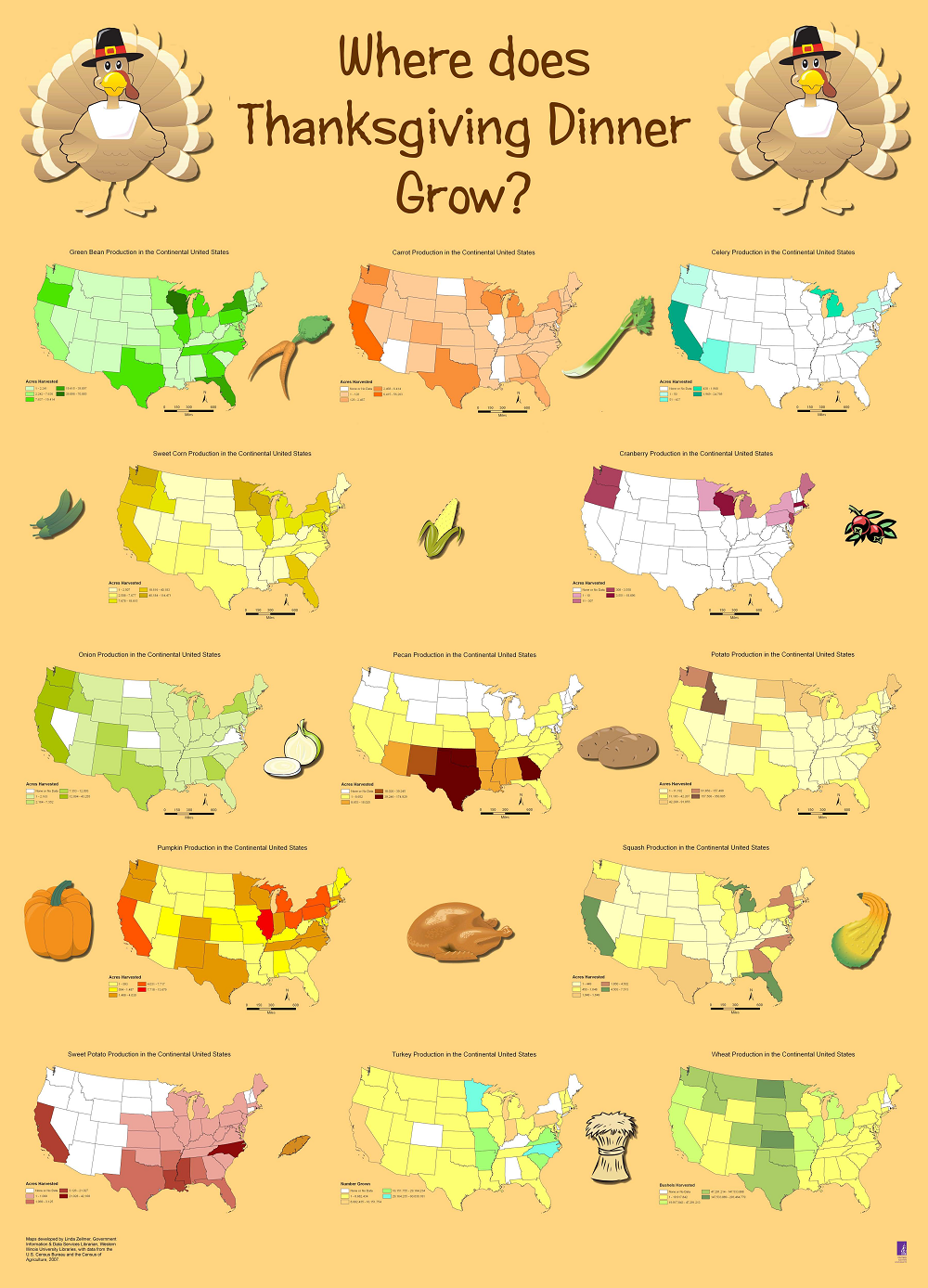 Thanksgiving Maps, Posters and Geospatial Data – GEOGRAPHY EDUCATION