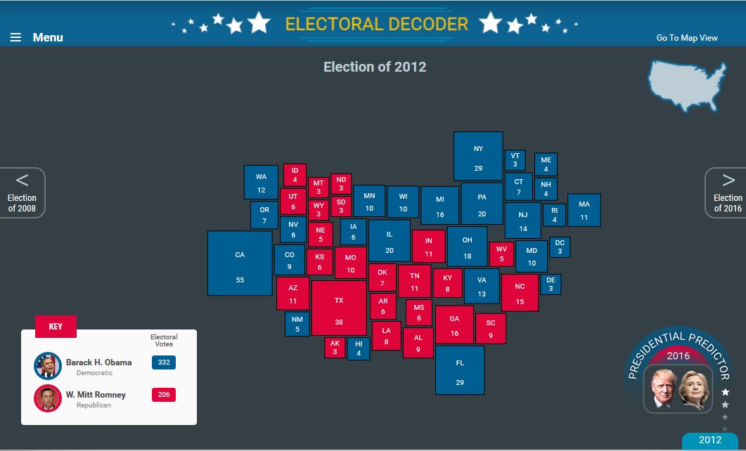 PBS Election Central – GEOGRAPHY EDUCATION